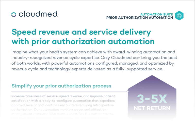 Prior Authorization Automation - Cloudmed